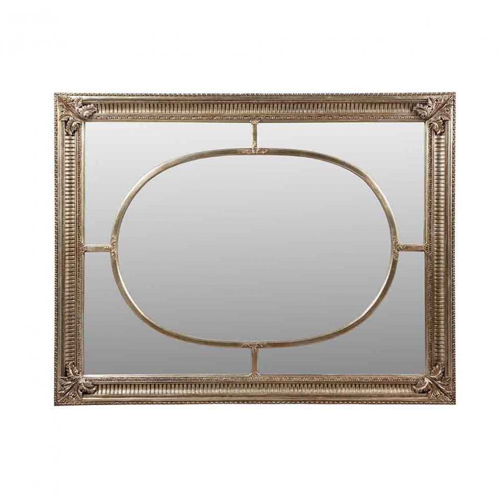 Oval Multi Mirror Fully Gilded | Griffiths & Griffiths